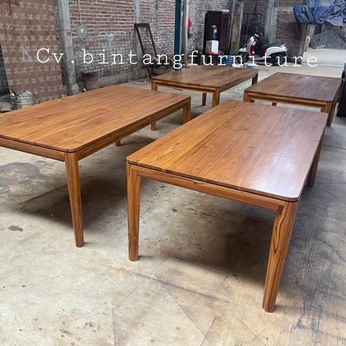 Jual Meja makan cafe 2x1 meter meja jati - Kab. Jepara - CV.Bintang ...