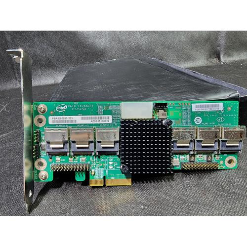 Jual Intel 24 port 6 Gb/s SATA SAS RAID Expander Card PBA E91267-203 ...