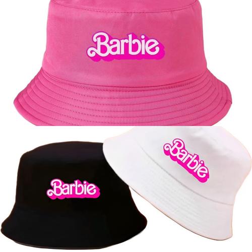 Jual TOPI BARBIE 03 LOGO ANAK DAN DEWASA BUCKET HAT - Pink fanta ...
