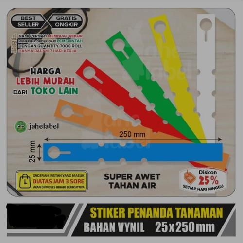 Jual Label Tanaman | Anti Air | Tahan Panas | Anti Sobek - Hijau ...