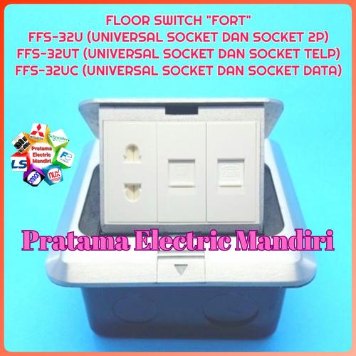 Jual FORT FLOOR SWITCH STOP KONTAK LANTAI FFS FFS-32U FFS-32UT FFS-32UC ...