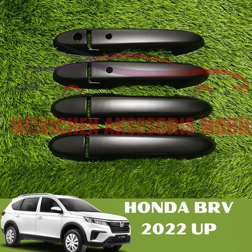 Jual COVER HANDLE PINTU MOBIL HONDA ALL NEW BRV 2022 - 2023 HITAM DOFF ...