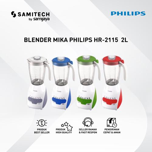 Jual BLENDER PHILIPS HR-2115 2IN1 2115 MIKA 2 LITER BERGARANSI - Kab ...