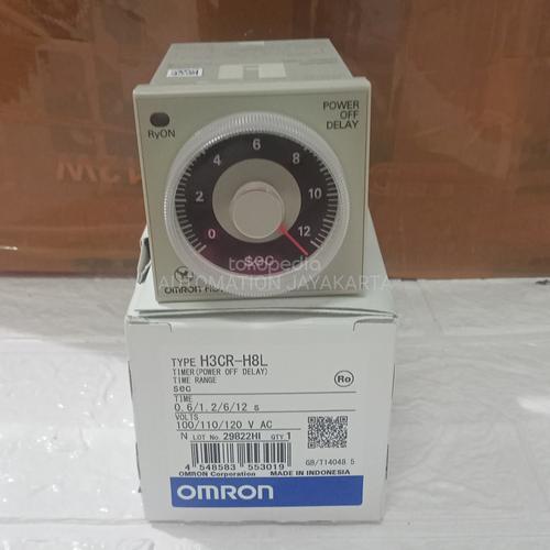 Jual OMRON H3CR-H8L TIMER 0-12S 110V - Jakarta Barat - AUTOMATION JAYAKARTA | Tokopedia