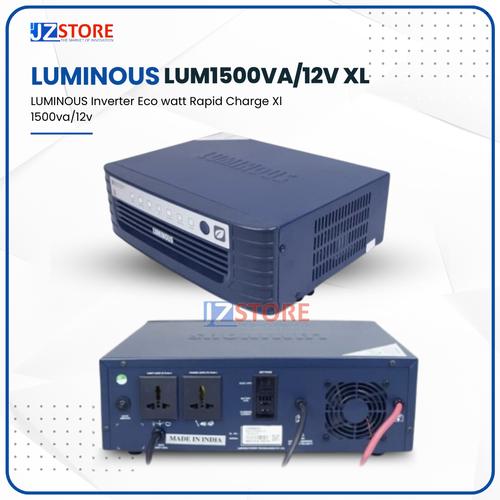 Jual LUMINOUS Inverter Eco watt Rapid Charge Xl 1500va/12v - +Marstiva ...