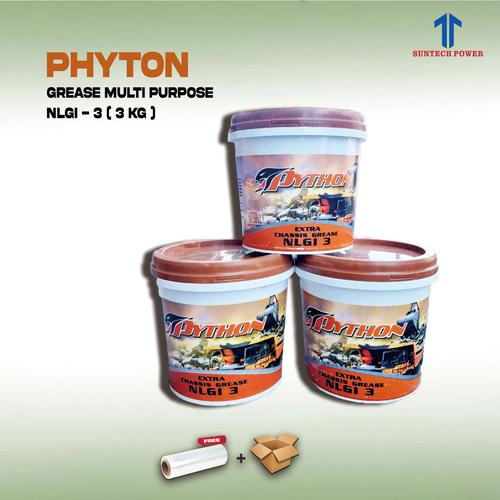 Jual Grease Multi Purpose Gemuk Phyton 3 Kg Dark Grey NLGI-3 - Kota ...