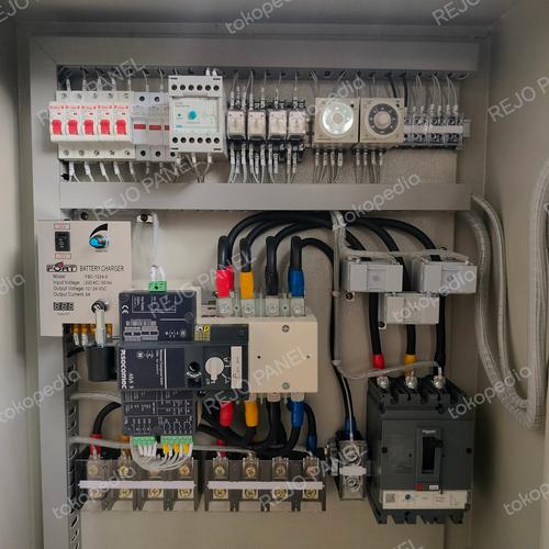 Jual PANEL ATS 125A - SOCOMEC 125A 4POLE Atys, POWER METER DM6200 ...