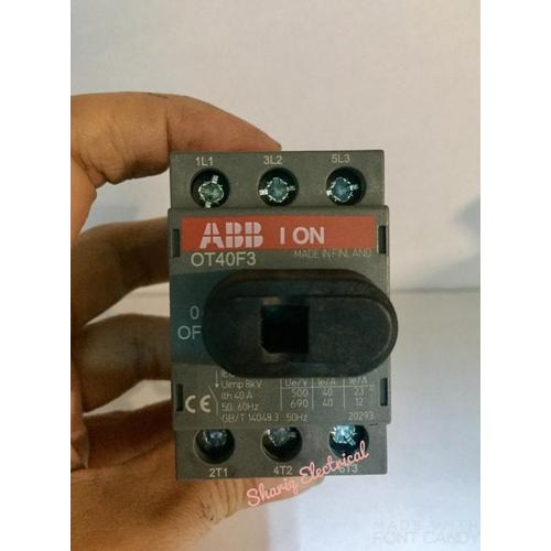 Jual ABB OT40F3 DISCONNECTOR SWITCH 40A - Kab. Bandung - BAGELEN TEKNIK | Tokopedia
