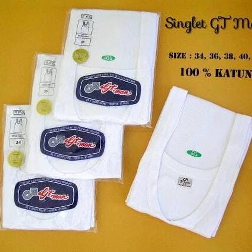 Jual kaos singlet gt man 302/kaos kutang gan man/ singlet Pria gt man ...