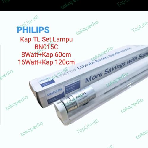 Jual Lampu Led T8 Tube PHILIPS BN015C 16W 16Watt TL Neon Led 120Cm Set Kap - Jakarta Pusat ...