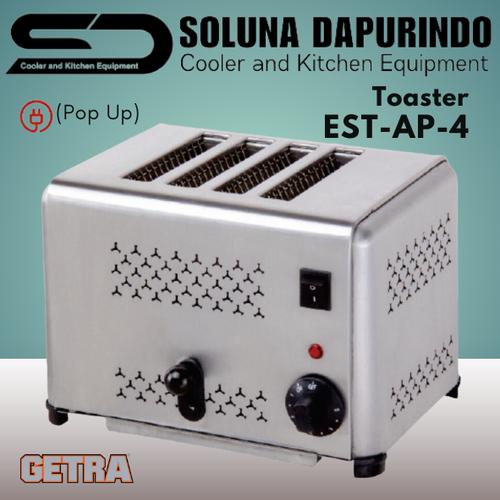 Jual GETRA Toaster 4 Slot EST-AP-4 / Pemanggang Roti ESTAP4 / EST AP 4 ...