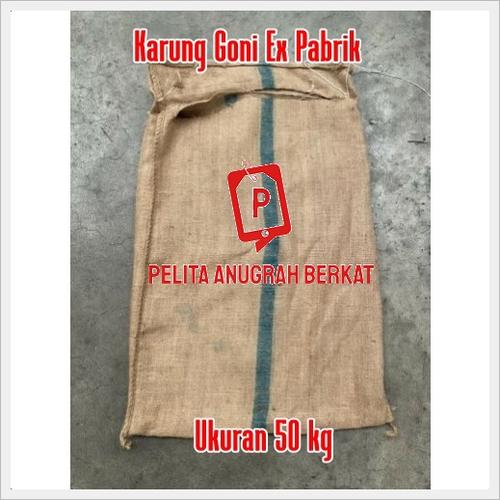 Jual Karung Goni 50kg Tebal Ex Pabrik Balap Karung Penutup Cor Pemadam ...