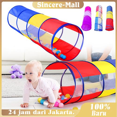Jual 1.8M Terowongan Terapi Sensori /Motorik Triwarna Dilipat Bermain ...