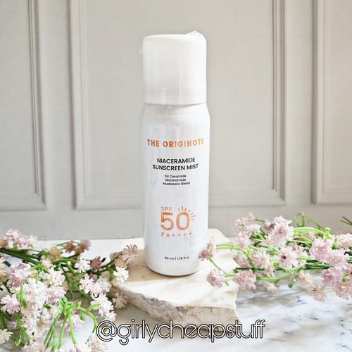 Jual The Originote Niaceramide Sunscreen Mist SPF 50 PA++++ Sunscreen ...