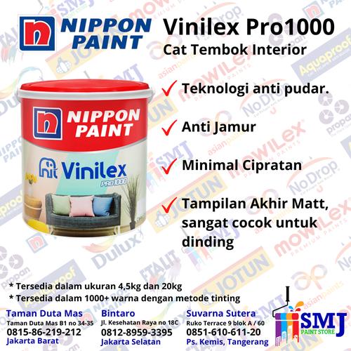 Jual Cat Tembok Interior NIPPON PAINT VINILEX PRO 1000 Warna Tinting 4 ...
