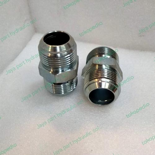 Jual DOUBLE NEPEL 1 JIC X 1 JIC / DOUBLE NEPEL HYDRAULIC 1 INCH JIC ...
