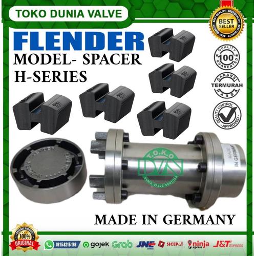 Jual FLENDER H125-200 MAX.BORE 55mm NEUPEX COUPLING SPACER MADE IN ...