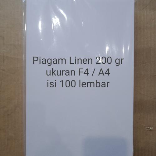 Jual Kertas Piagam Linen Sertifikat F4 Fancy Anggrek Folio isi 100 lembar - A4 - Kota Surabaya ...