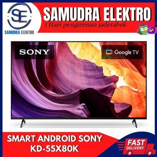 Promo SONY KD-55X80K SMART ANDROID TV UHD 4K 55INCH KD55X80K NEW SERIES ...