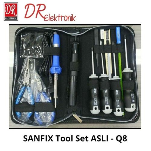 Jual SANFIX Q-8 ASLI -ELECTRONIC TOOLSET TOOLKIT ELEKTRONIK Q8 TOOL KIT SET - Kota Depok - DR ...