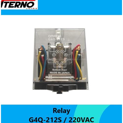 Jual Relay G4Q-212S G4Q212S 220VAC Omron - Relay - Jakarta Barat ...