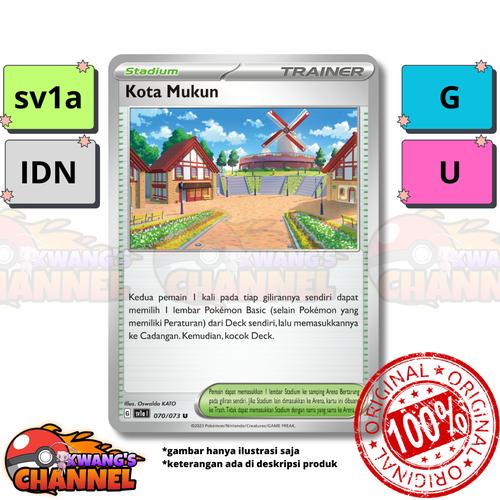 Jual Kartu Pokemon TCG - Stadium Kota Mukun sv1a - Jakarta Barat - Kwang House | Tokopedia