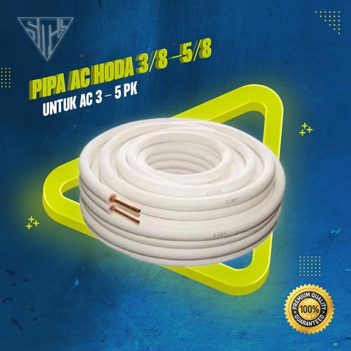 Jual PIPA AC HODA 3/8 -5/8 untuk AC 3 - 5 PK FREON R410 R32 R22 - Per ...