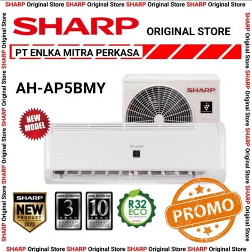 Jual AC SHARP AH - AP 5 SSY THAILAND 1/2 PK AH-A5SSY HARGA UNIT ONLY ...