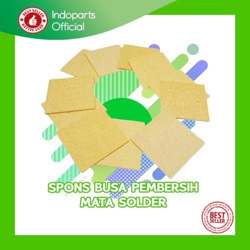 Jual SPONS BUSA PEMBERSIH MATA SOLDER / TIP CLEANER SPONGE UKURAN 6x6 ...