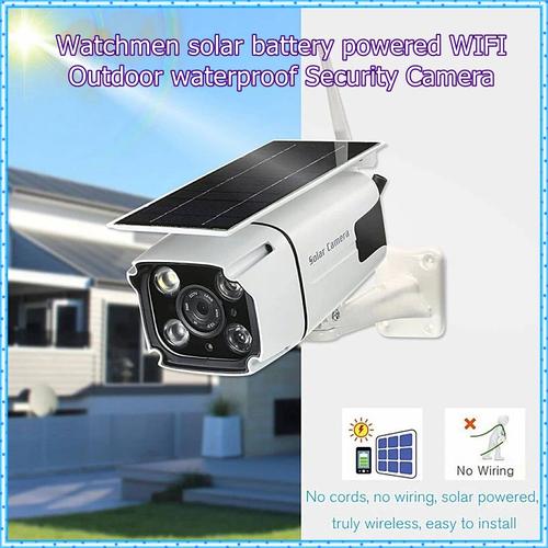 Jual Watchmen solar battery powered WIFI Outdoor waterproof Security ...