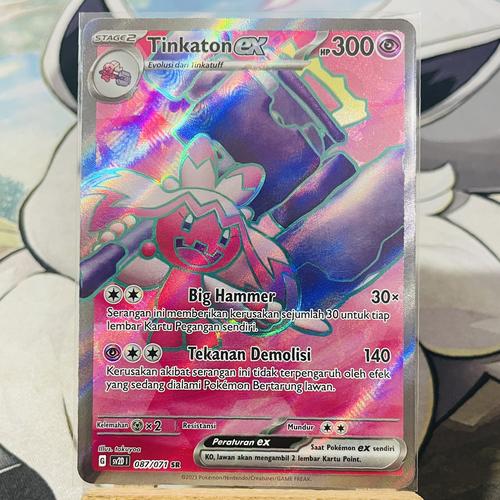 Jual Tinkaton ex SR sv2d secret rare pokemon kartu tcg indonesia - Kota ...
