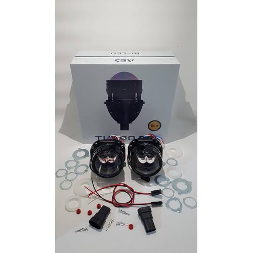 Jual Projector Projie Biled Bi Led AES Turbo SE Double Laser 2.5 Inchi ...