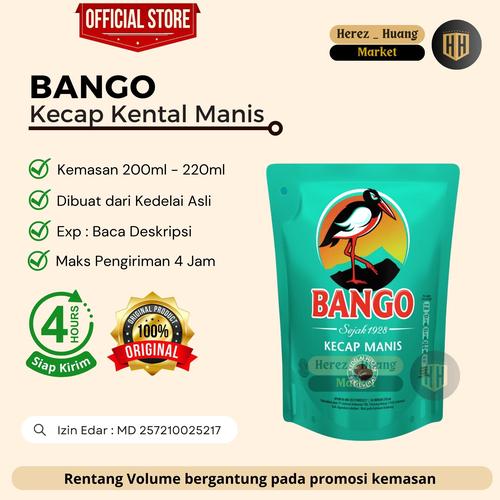 Jual Kecap Kental Manis KECAP BANGO Kemasan 210ml - 220ml - Jakarta Selatan - Herez_Huang Market ...