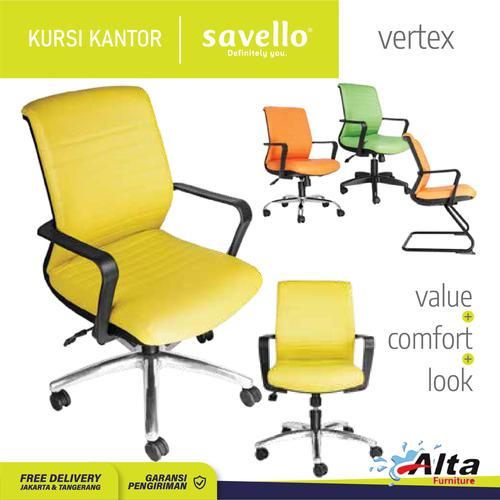 Jual Kursi Kantor Savello Vertex/ Kursi Kerja / Kursi Staff - Jakarta ...