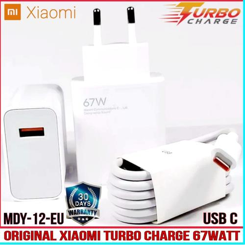 Jual Original Charger Xiaomi Poco X3 GT 67Watt Tipe C ORI 100% TURBO ...
