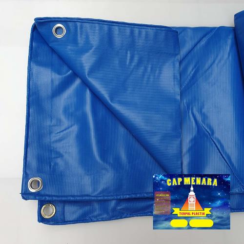 Jual Terpal PVC semi karet Cap "MENARA Biru-Biru terpal anti air - 2x3m ...