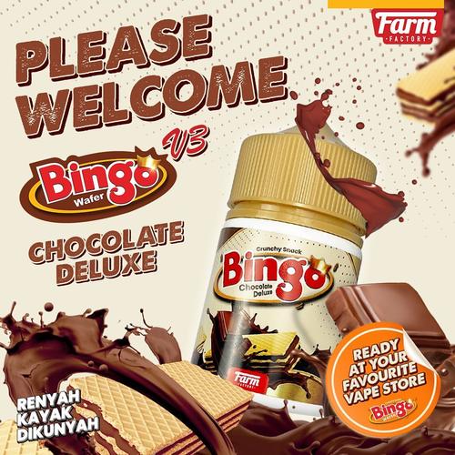Jual BINGO V3 60ML CHOCOLATE DELUXE WAFER - 3MG - Kota Bandung ...