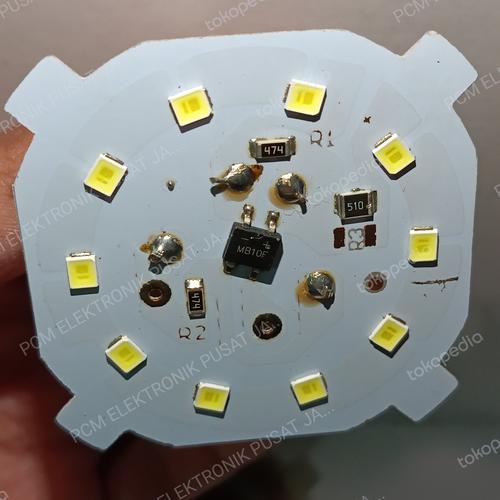 Jual 2062 komponen servis service lampu led 220v pln 10w 10watt 10 watt ...