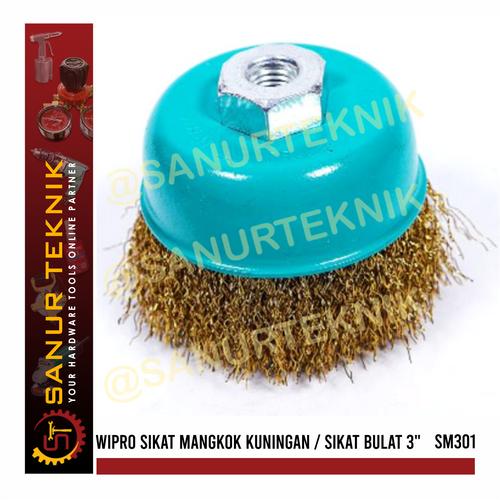 Jual WIPRO Sikat Mangkok Kuningan / Sikat Bulat 3" 3in 3 inch SM-301 - Kota Surabaya - Sanur ...