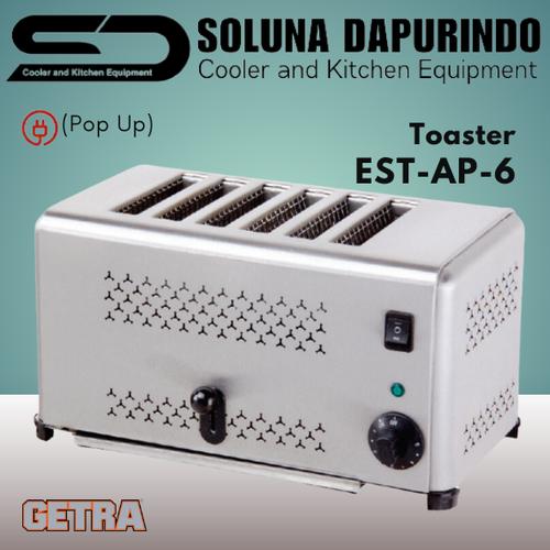 Jual GETRA Toaster 6 SLOT EST-AP-6 / Pemanggang Roti / ESTAP6 - Kota ...