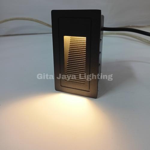 Jual Lampu tangga 3 watt LED persegi panjang steplight 220 volt 3w ...