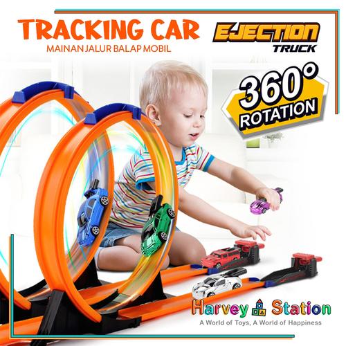Jual Mobil TRACK RACING MAINAN ANAK MOBIL Balap Seluncur Halilintar ...