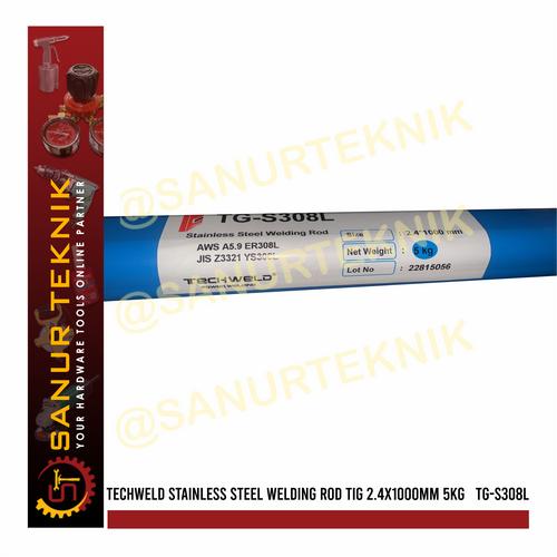 Jual TECHWELD TG-S308L Stainless Steel Welding Rod TIG 2.4 x 1000 mm 5 ...