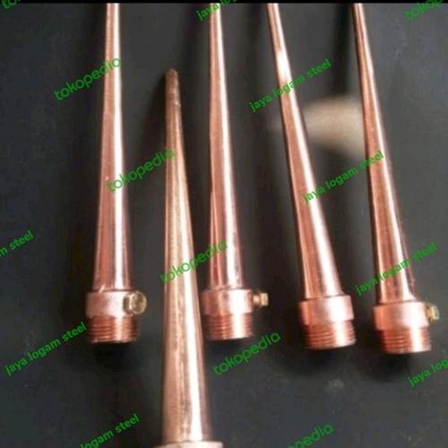 Jual Splitzen tombak anti petir 1" x 60cm - Splitzen tembaga 1 inch ...