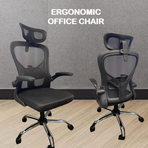 Jual Kursi Kantor Jaring Office Ergonomic Chair Hydrolic WFH Kerja ...