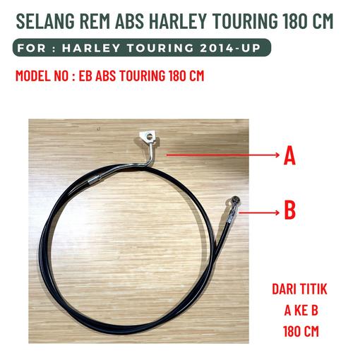 Jual SELANG REM ABS HARLEY TOURING 2014-UP EB ABS TOURING 180CM - Kota ...