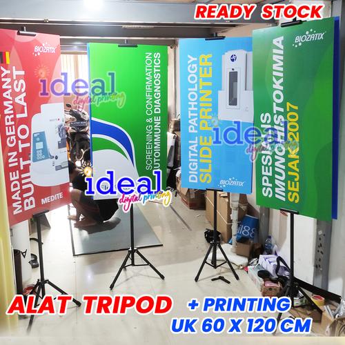Jual TRIPOD BANNER / Tiang promosi / Standing banner / Stand Poster ...