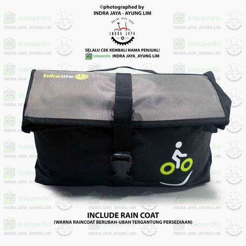 Jual MINI ROLL TOP BAG EDISI BIKE LIFE - TAS SEPEDA LIPAT - GARIS HITAM ...