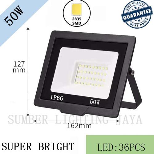 Jual Lampu Sorot Led 50W / Lampu Tembak Led 50 Watt / Lampu Outdoor Led ...
