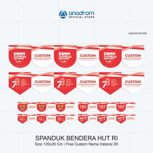 Jual Spanduk Bendera Atribut 17 Agustus | Bunting Flag HUT RI ...